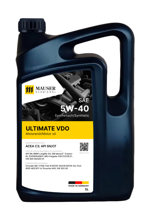 MAUSER Ultimate VDO SAE 5W-40