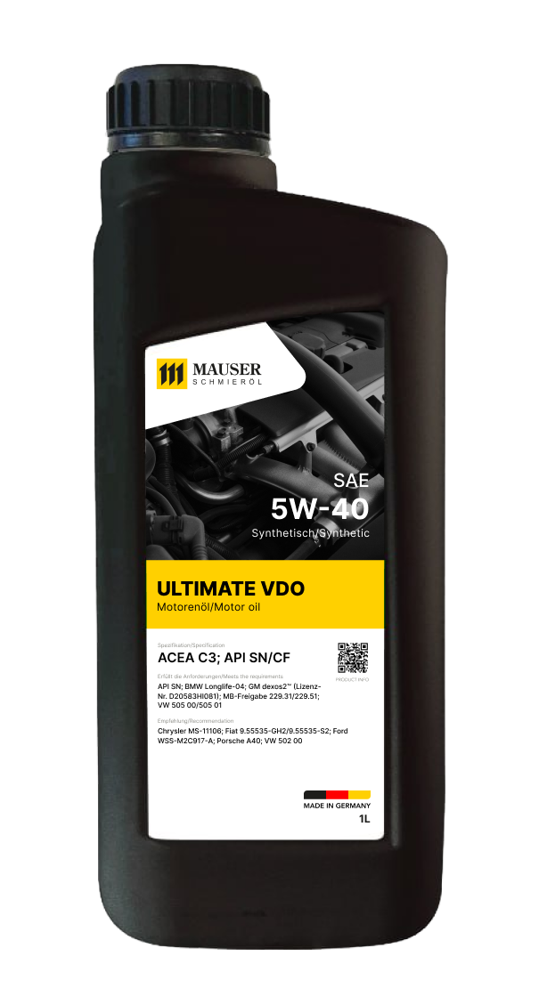 MAUSER Ultimate VDO SAE 5W-40